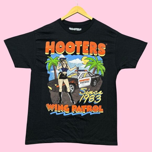 Hooters | Shirts | Hooters Patrol Wing Patrol Since 983 Tee L | Poshmark